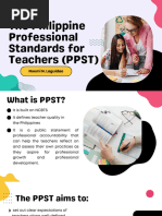 PPST Domain 7: Personal Growth & Development | PDF | Teachers | Learning