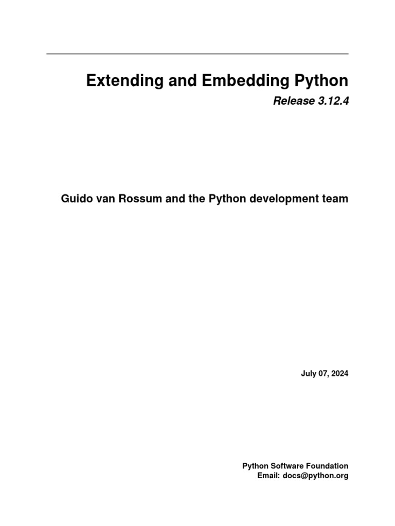 Extending | PDF | Parameter (Computer Programming) | Python (Programming Language)