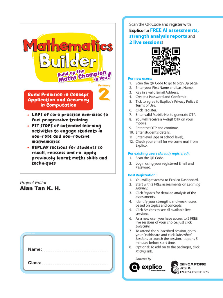 Mathematics Builder Primary 2 - Sample Pages | PDF | Mathematics