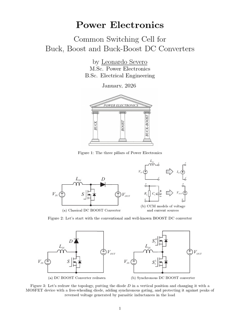 common switching cell for dc dc converters | PDF | Power Electronics ...