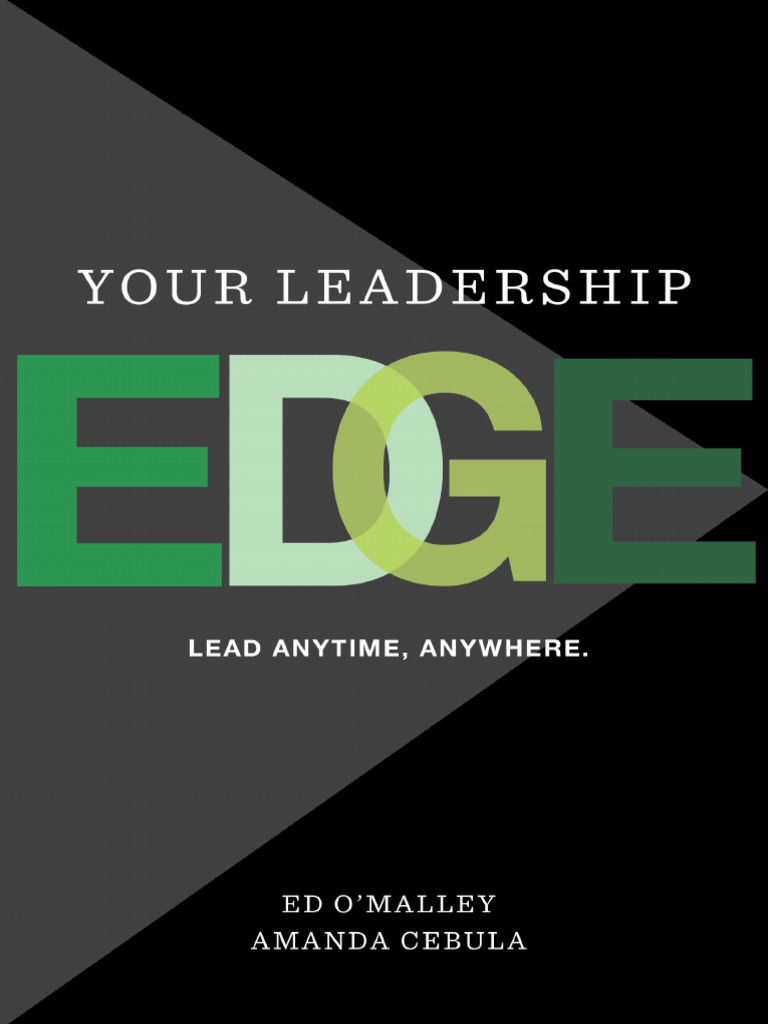 Your Leadership Edge Strategies and Tools For When Everyone Leads | PDF ...