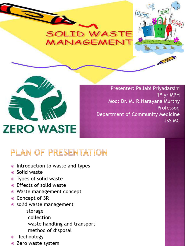 Waste Management-Notes 250915 173947 | PDF | Waste | Waste Management