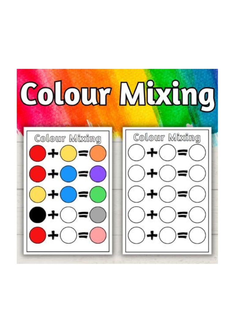 Colour Mixing | PDF