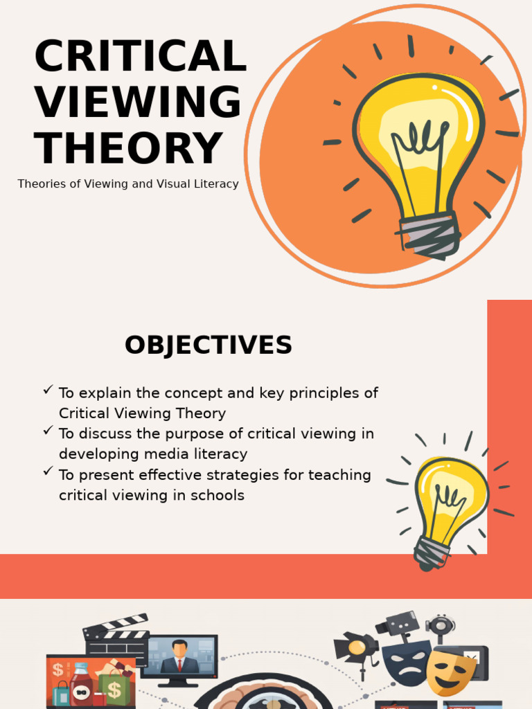 Critical Viewing Theory | PDF | Bias | Theory