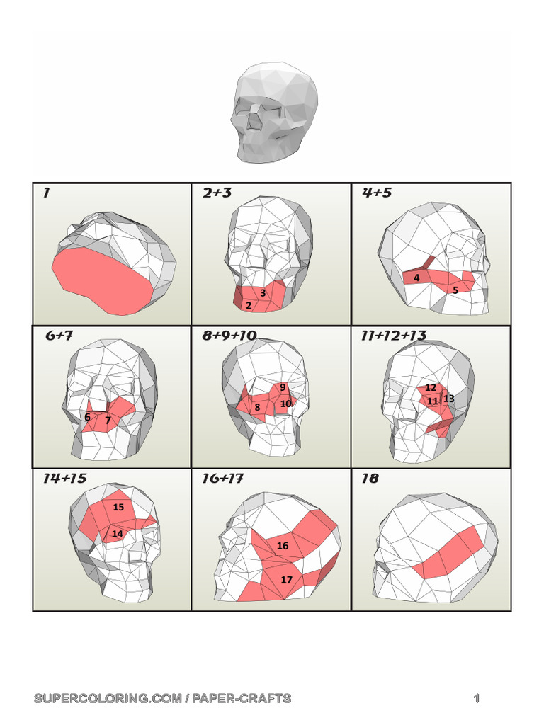 Skull Paper Crafts | PDF