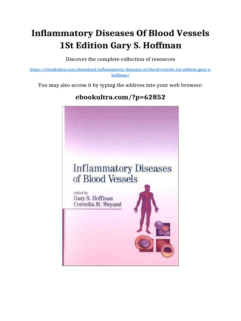 Inflammatory Diseases of Blood Vessels 1st Edition Gary S. Hoffman ...
