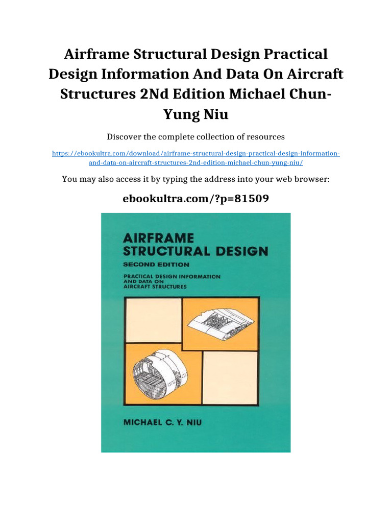 Airframe Structural Design Practical Design Information and Data on ...
