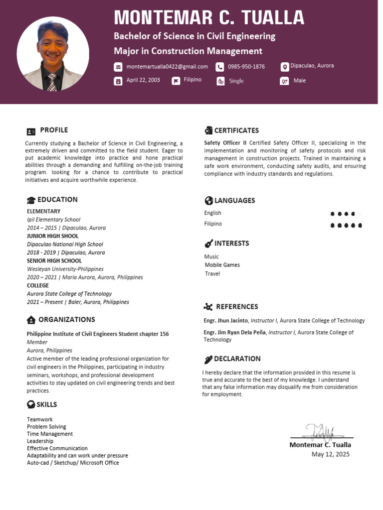 Tualla Montemar C. | PDF
