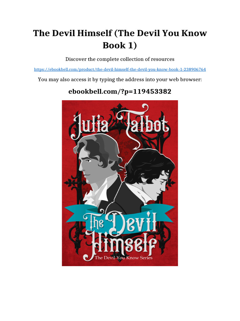 The Devil Himself (The Devil You Know Book 1) available full chapters ...