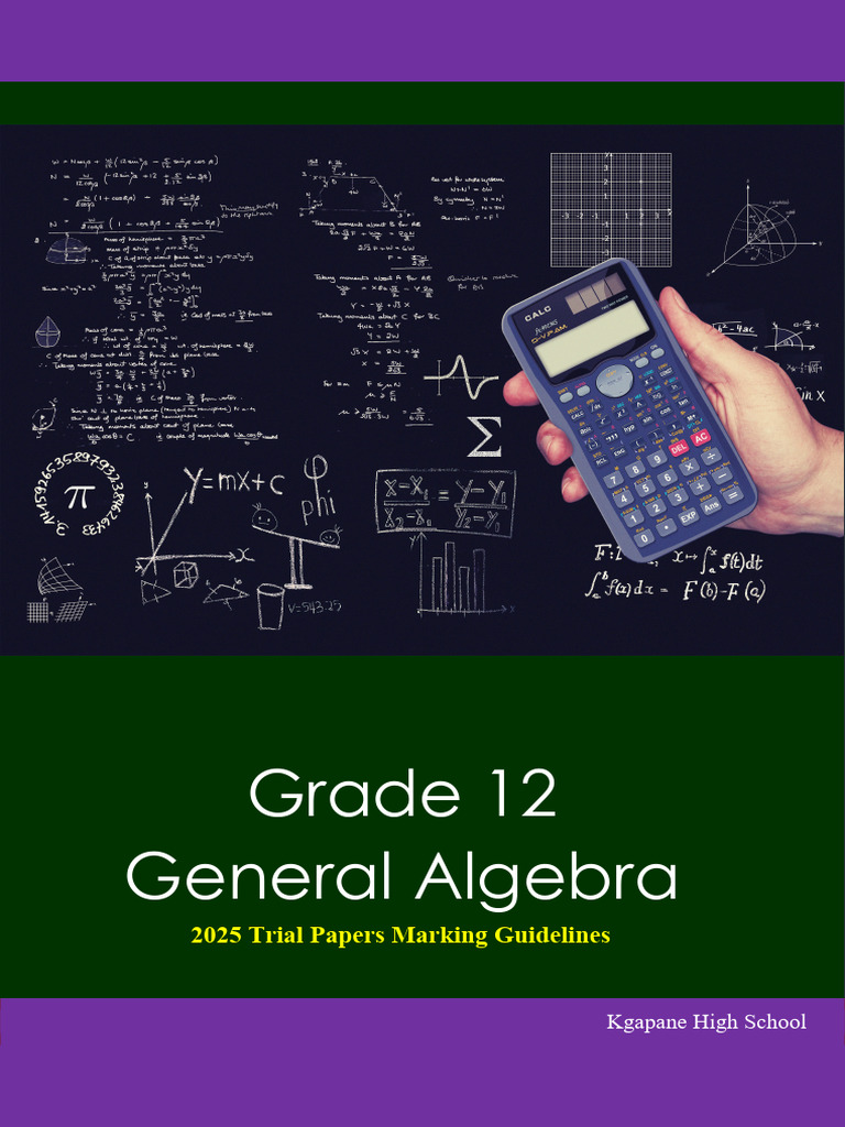 2025 Algebra All Provinces Trial Papers MG | PDF | Mathematics