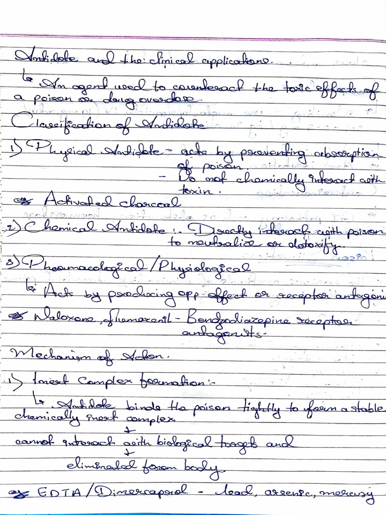 Antidotes and mechanisms | PDF