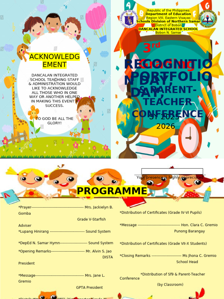 PROGRAMME recognition | PDF
