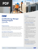 Certified Energy Manager-Body of Knowledge v2024 | PDF | Boiler | Lighting