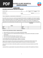ICU Informed Consent Form | PDF | Thrombosis | Embolism