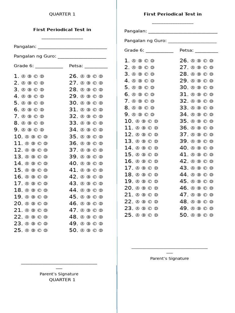 Answer-Sheet-Mj-2024-25 (1-50) | PDF