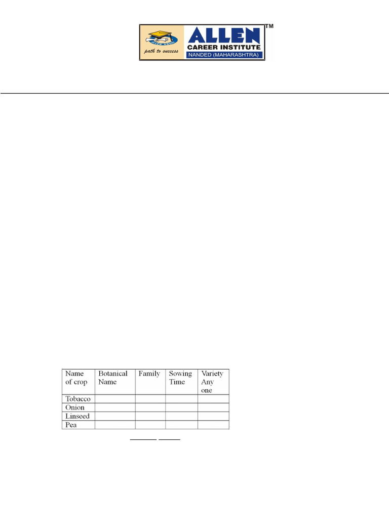 Crop Science Paper 02 | PDF