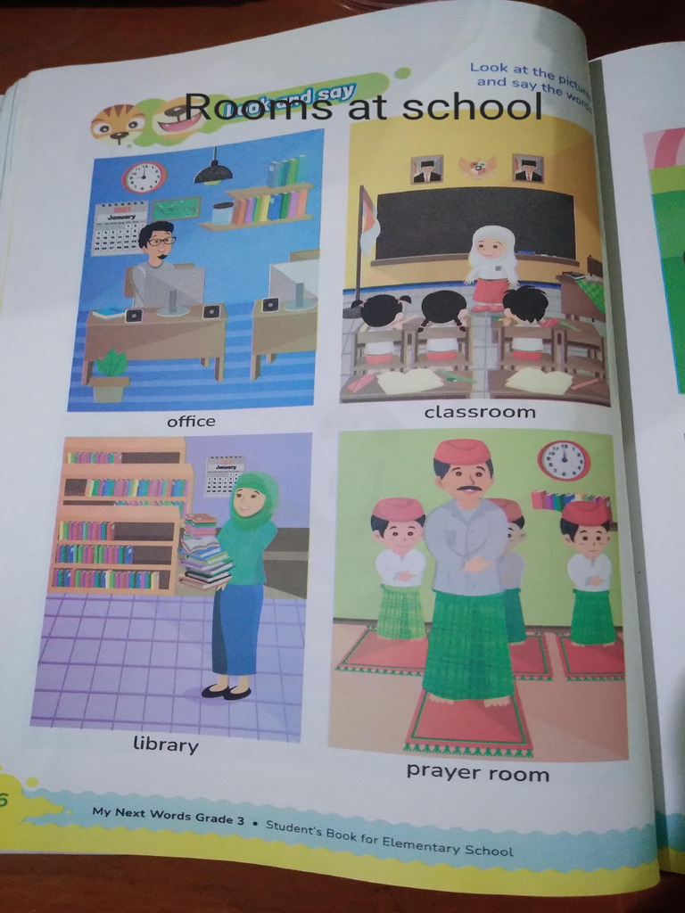 Rooms at School Grade 3 | PDF