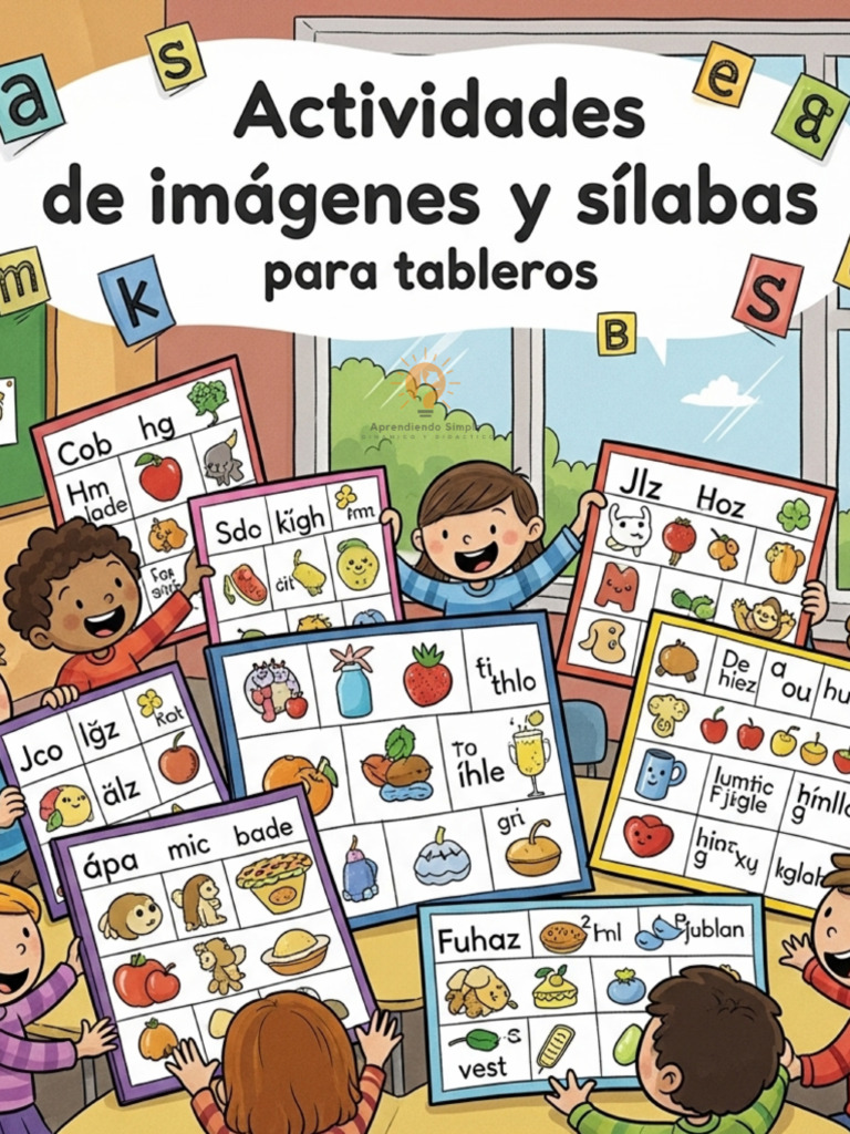 Tablero (Dibujos y Silabas) | PDF