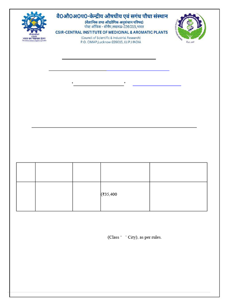 CIMAP Advt. No. 1-2026 | PDF | Academic Degree