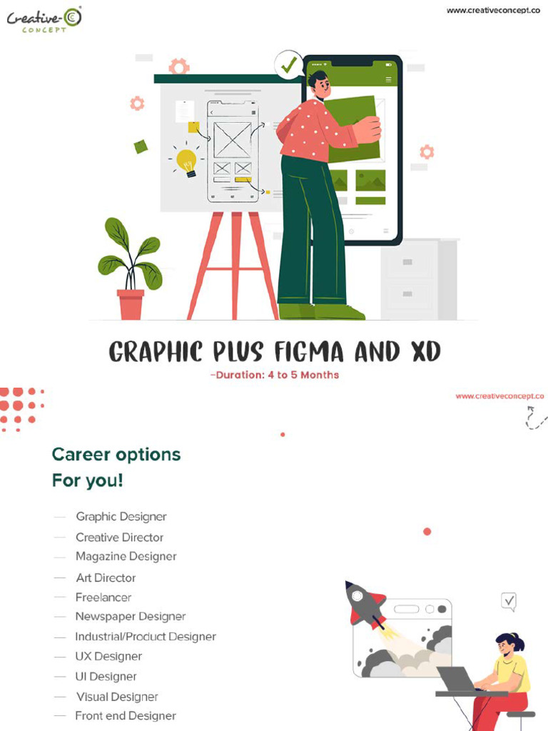 Graphic Figma XD Brochure | PDF