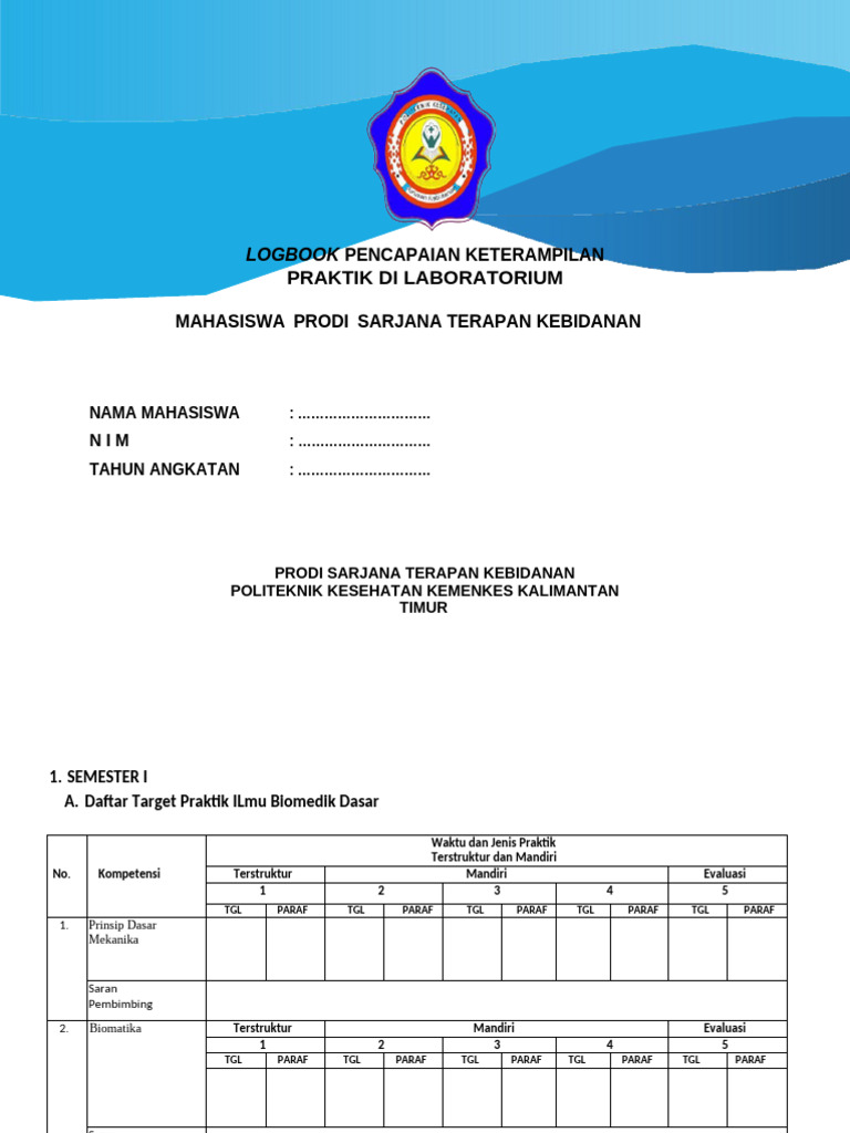 Logbook | PDF