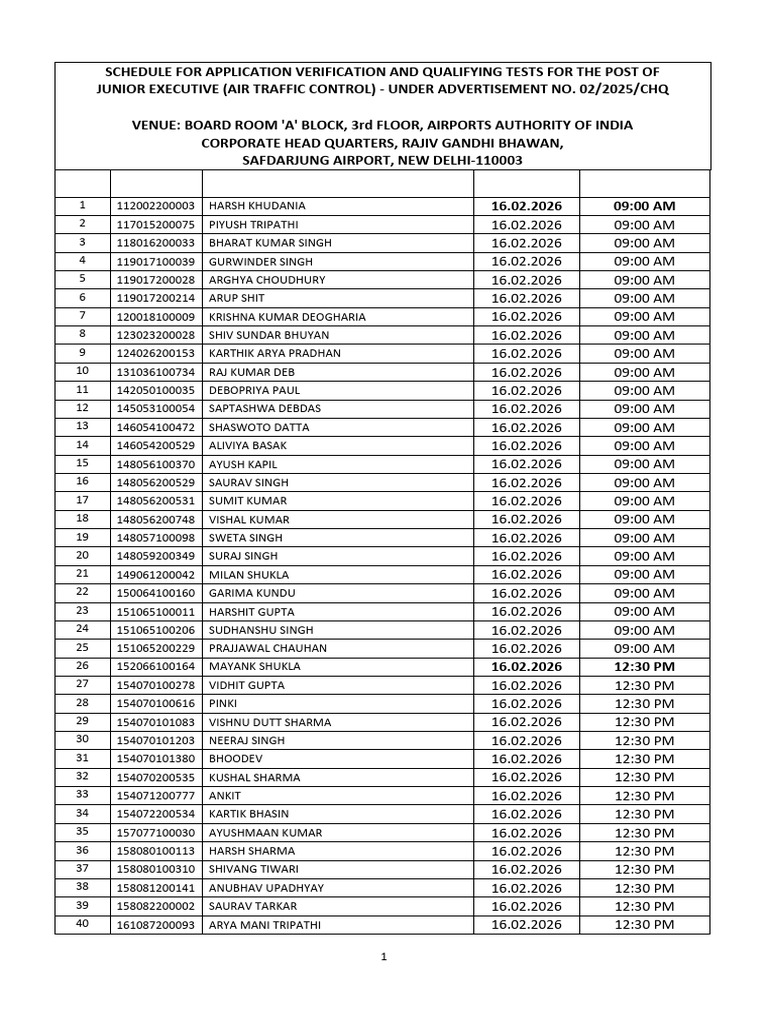 Av Schedule Je (Atc) 02-2025-Chq | PDF