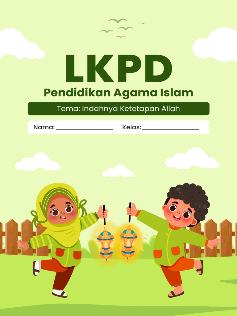 Indahnya Ketetapan Allah Lembar Kerja Hijau Ilustratif Dan Lucu ...