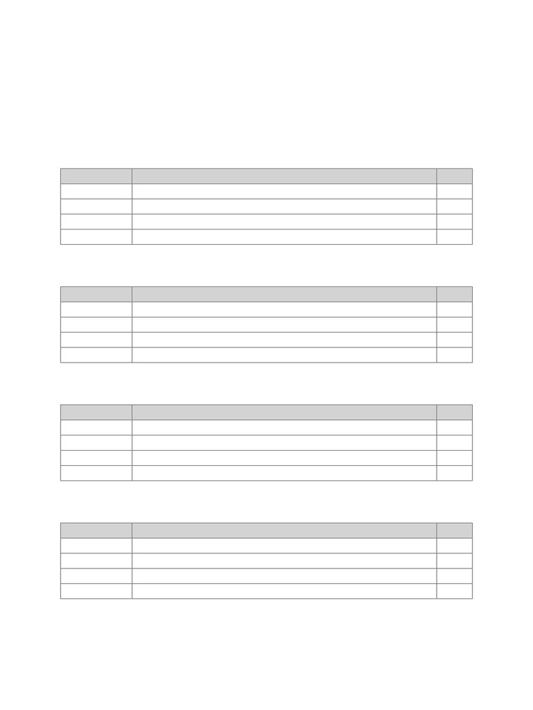 October Time Table | PDF