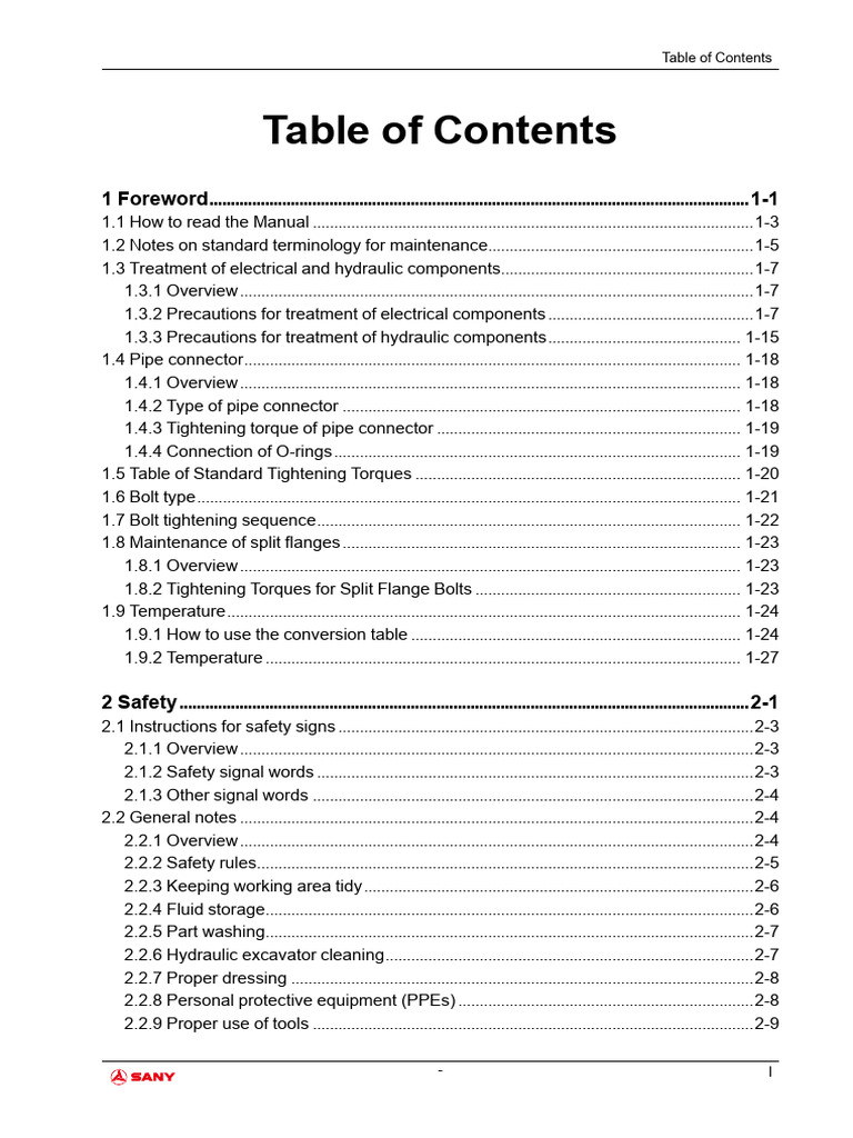 SY215E Shop Manual PS00033566 en US a.1 | PDF | Engineering Tolerance ...