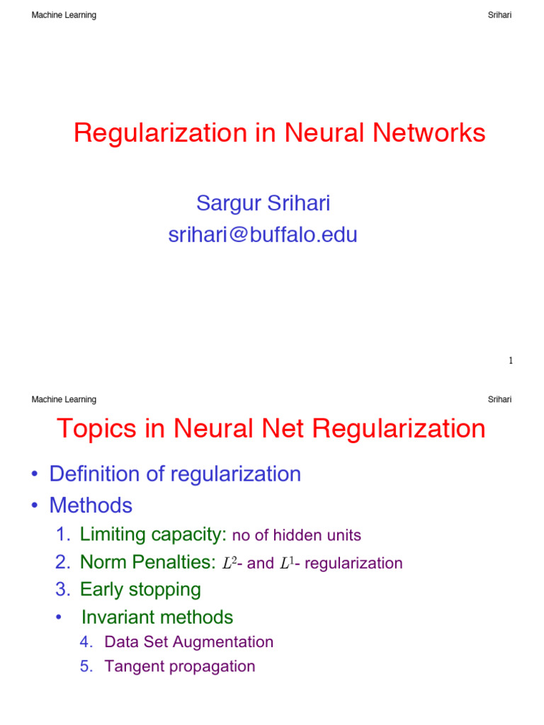 Regularization Theory | PDF | Machine Learning | Mathematics