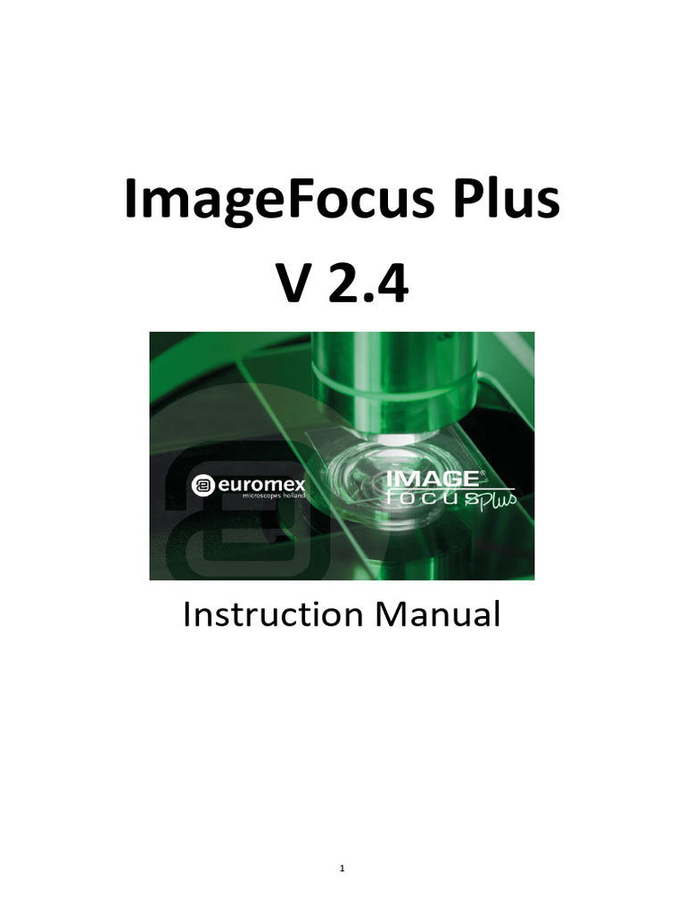 ImageFocus Plus En | PDF | Color Balance | Exposure (Photography)