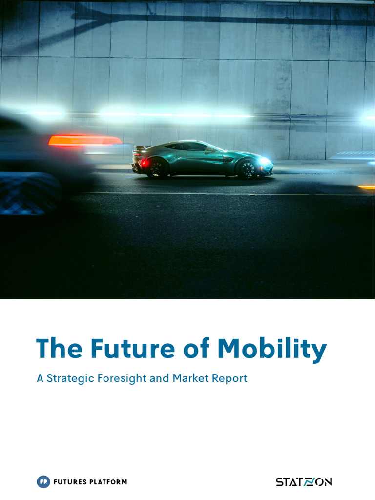 Future of Mobility | PDF | Cost Of Living | Electric Vehicle
