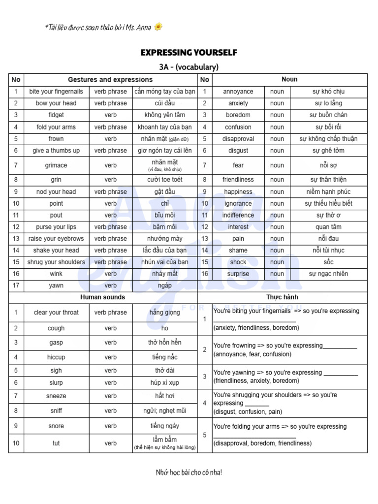 Friend Global - Unit 3 | PDF