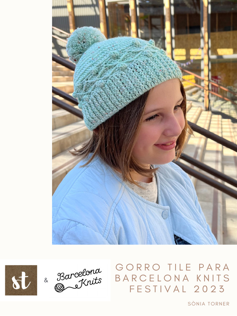 Patron_Gorro_Tile_ganchillo_ESP | PDF | Tejer | Tejidos
