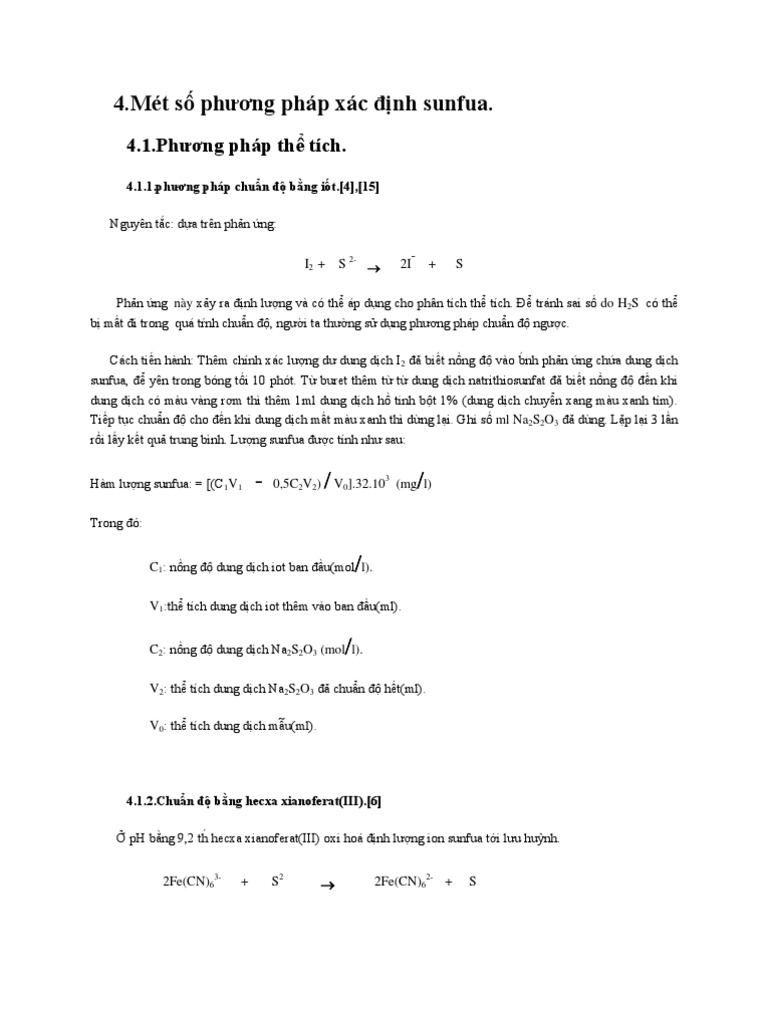 Sunfua | PDF