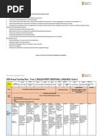 Grade 2 EFAL Term 2 Teaching Plan | PDF | Syllable | Word