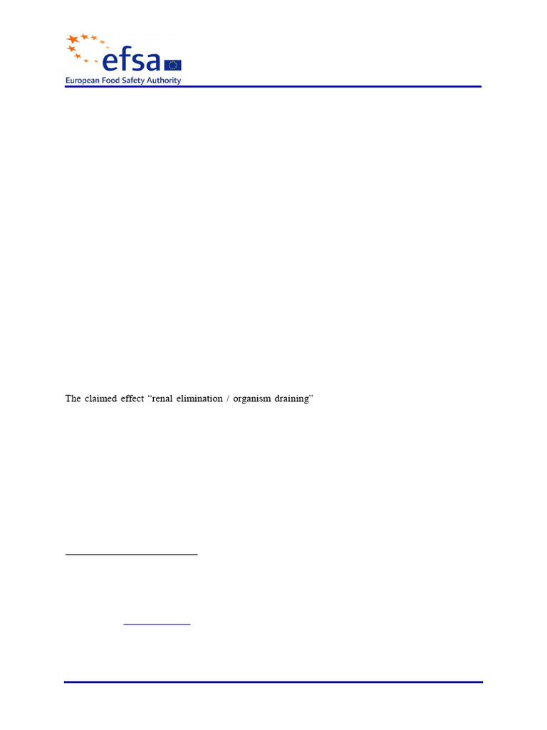 EFSA Journal - 2009 - - Scientific Opinion on the Substantiation of ...