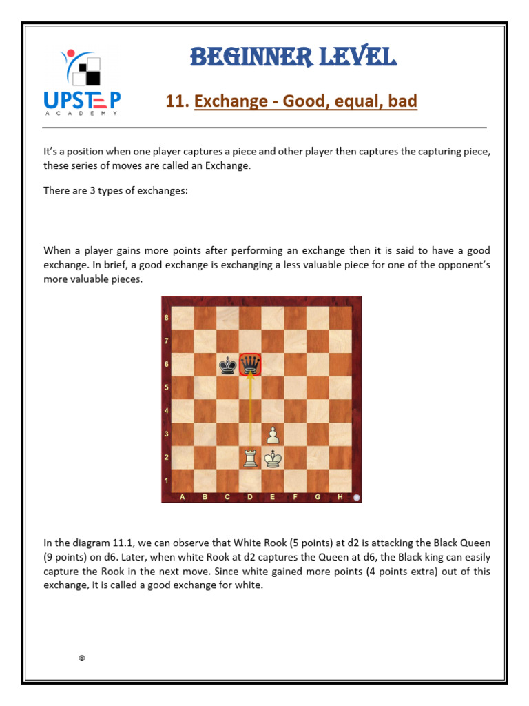 FC-BG-11_Exchange - Good, Equal or Bad | PDF | Chess | Chess Theory
