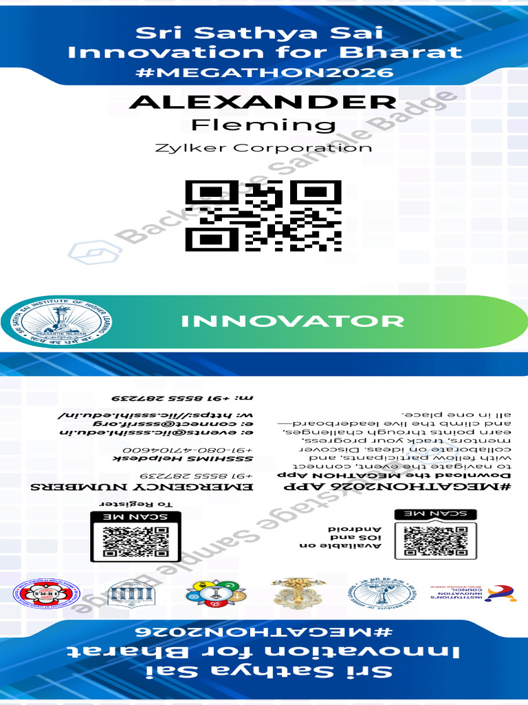 Sample Badge 45958000001854140 | PDF