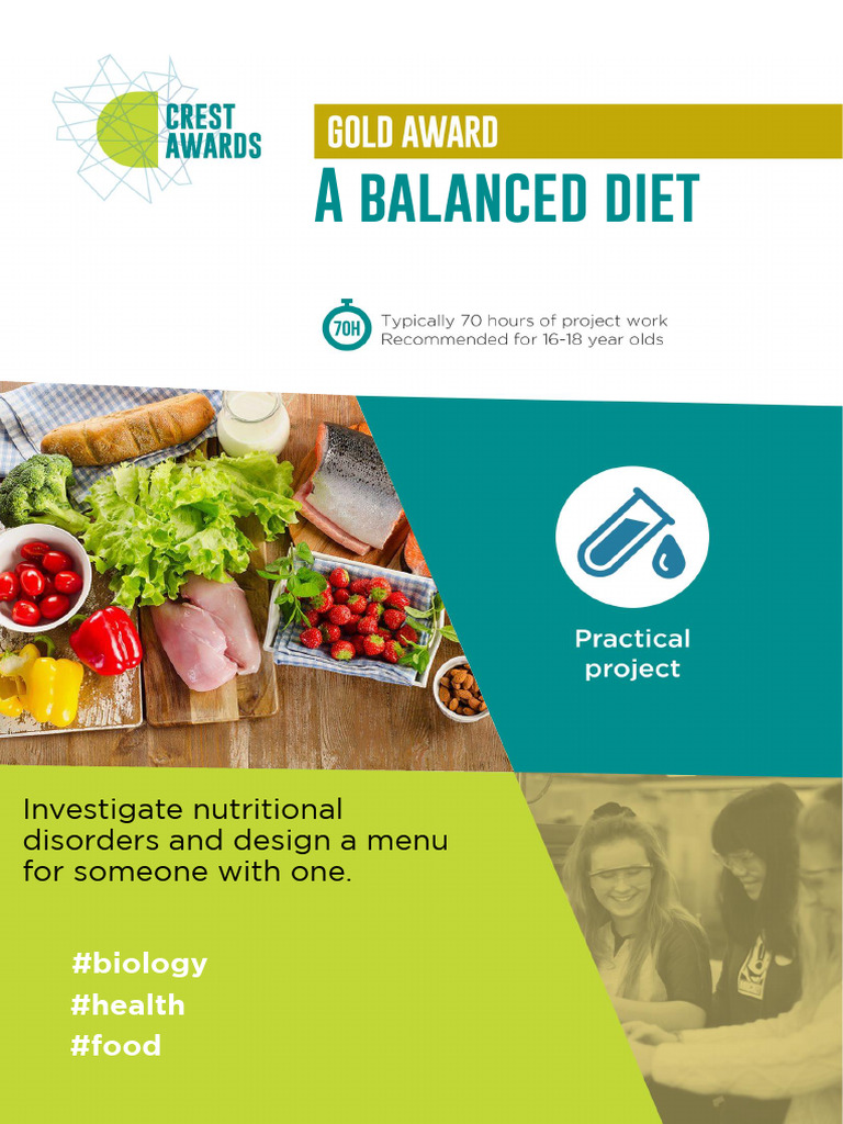 Crest Gold a Balanced Diet | PDF | Menu | Healthy Diet