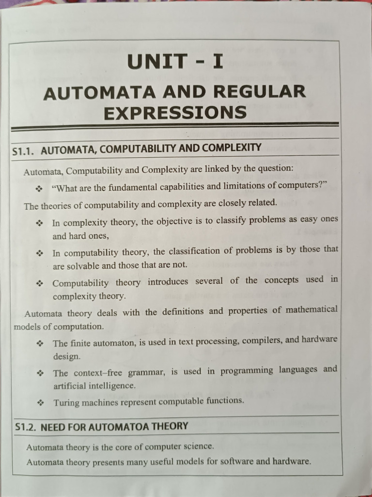 Unit 1 Remaining | PDF