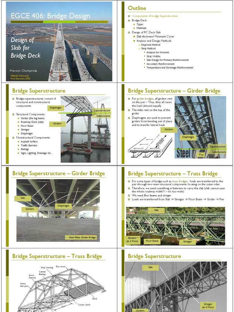 Deck Slab | PDF | Beam (Structure) | Deck (Ship)