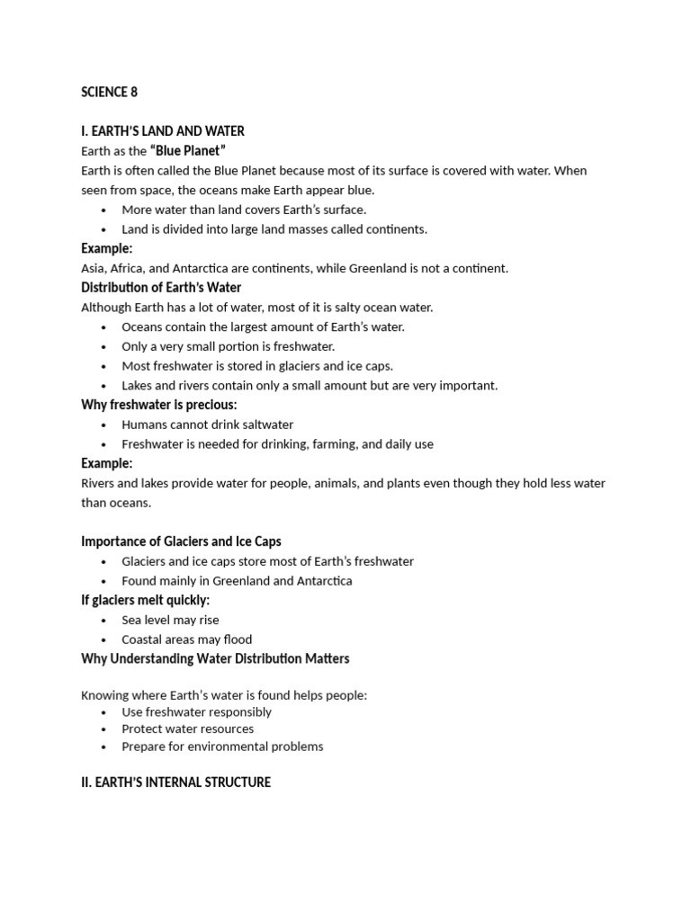 Science 8 Reviewer (2) | PDF | Volcano | Earth