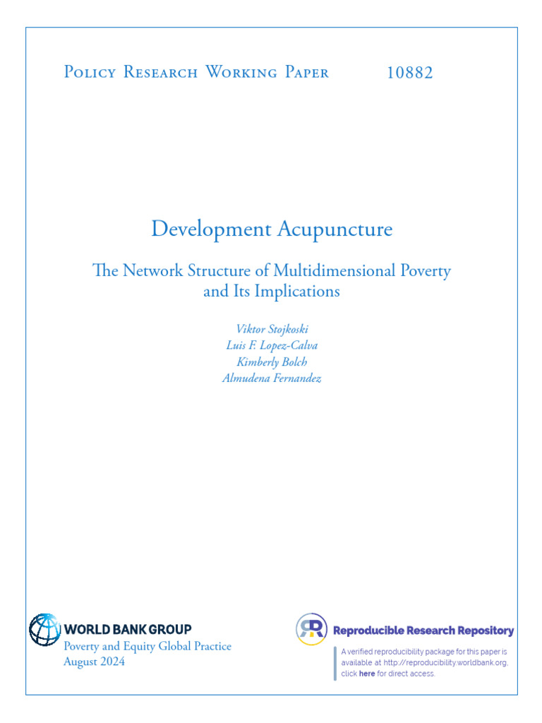 The Network Structure of Multidimensional Poverty_Lopez Calva_021224-1 ...