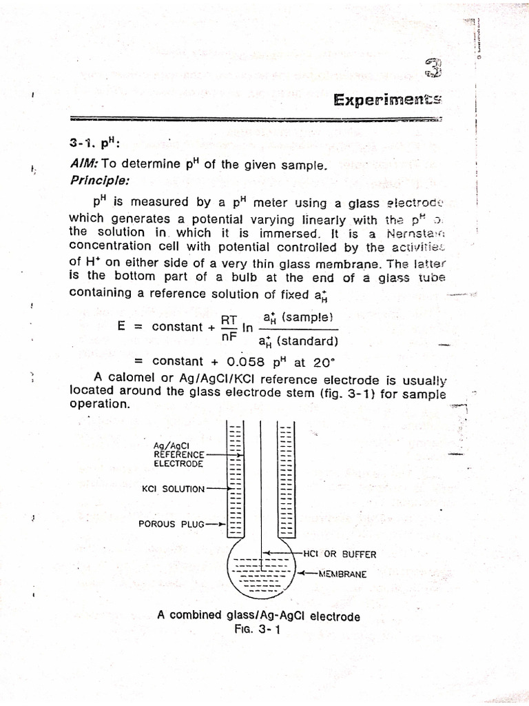 Environmental engineering lab manual for btech | PDF