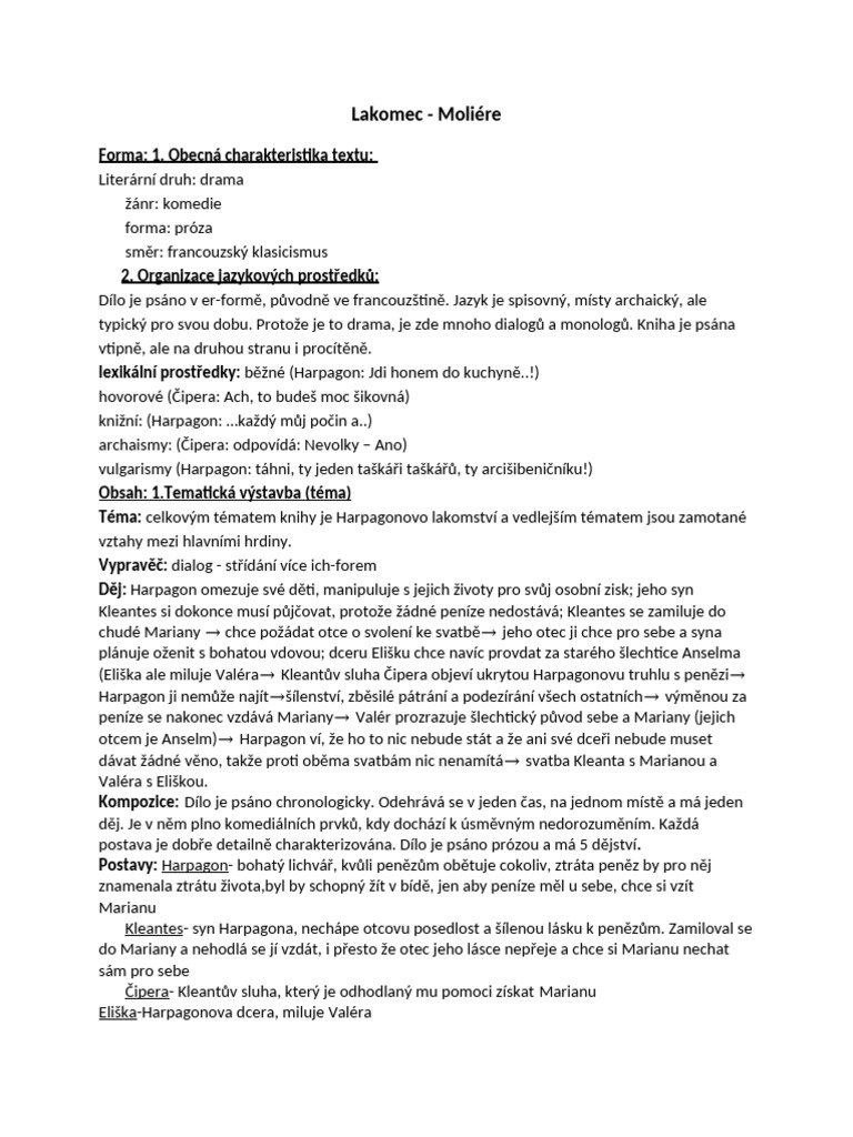 Lakomec | PDF