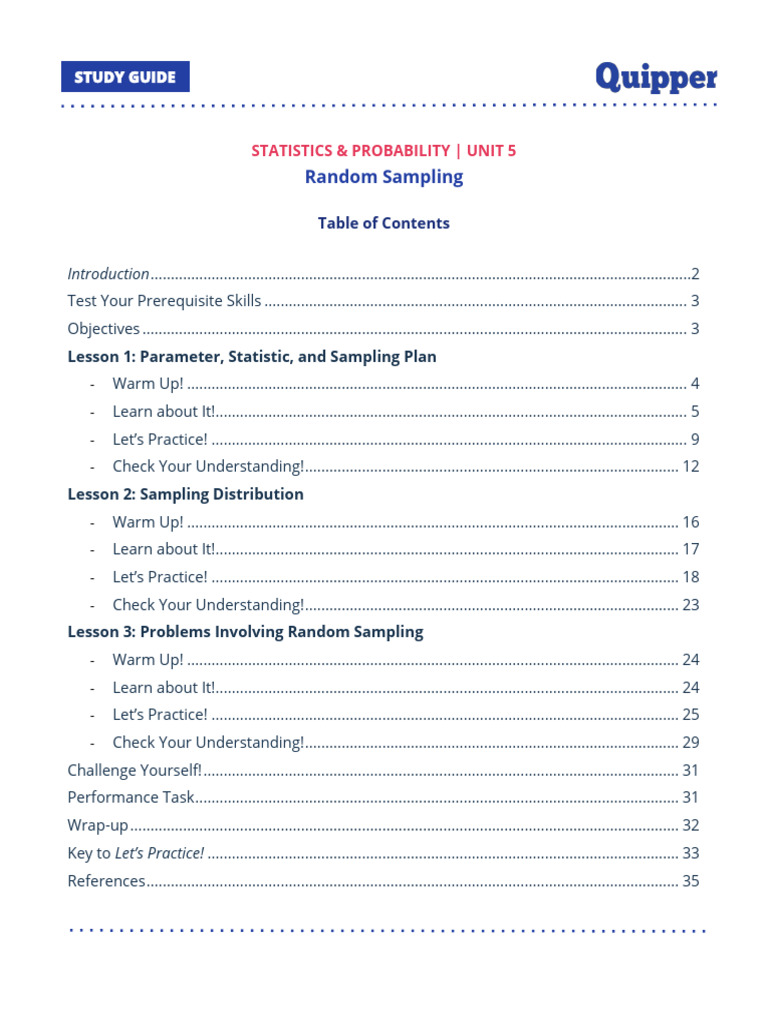 Inbound 5049637945531257936 | PDF | Sampling (Statistics) | Probability ...