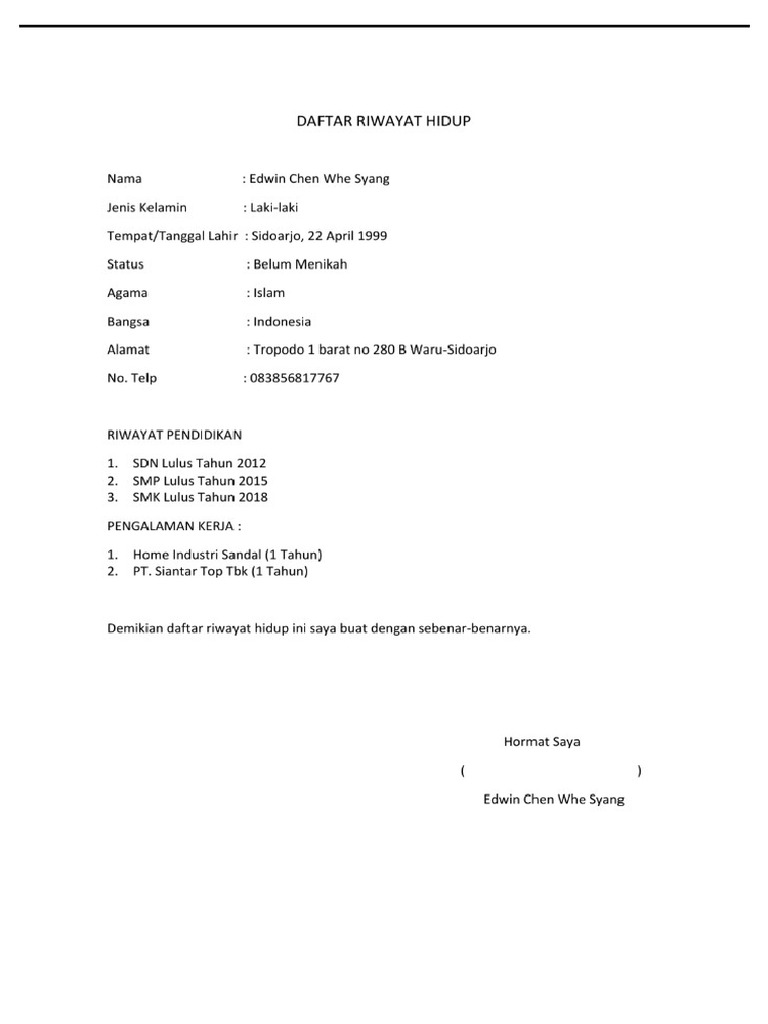 Resume Edwin | PDF