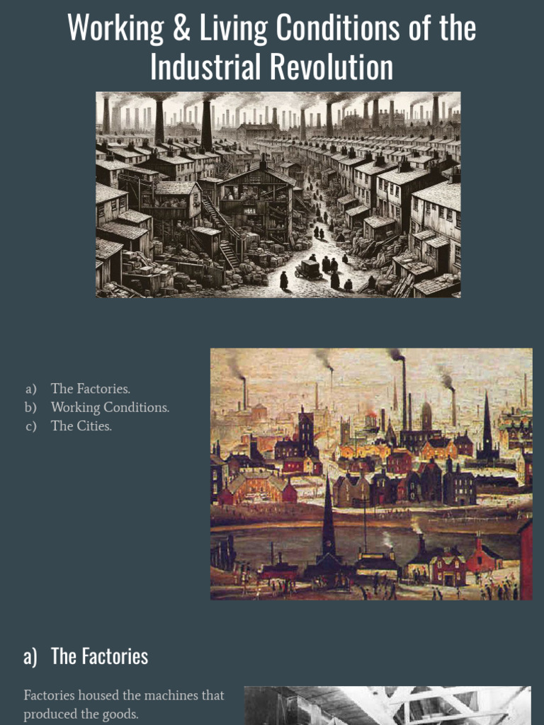 Factory Sistems and Living Conditions | PDF | Labour Economics ...