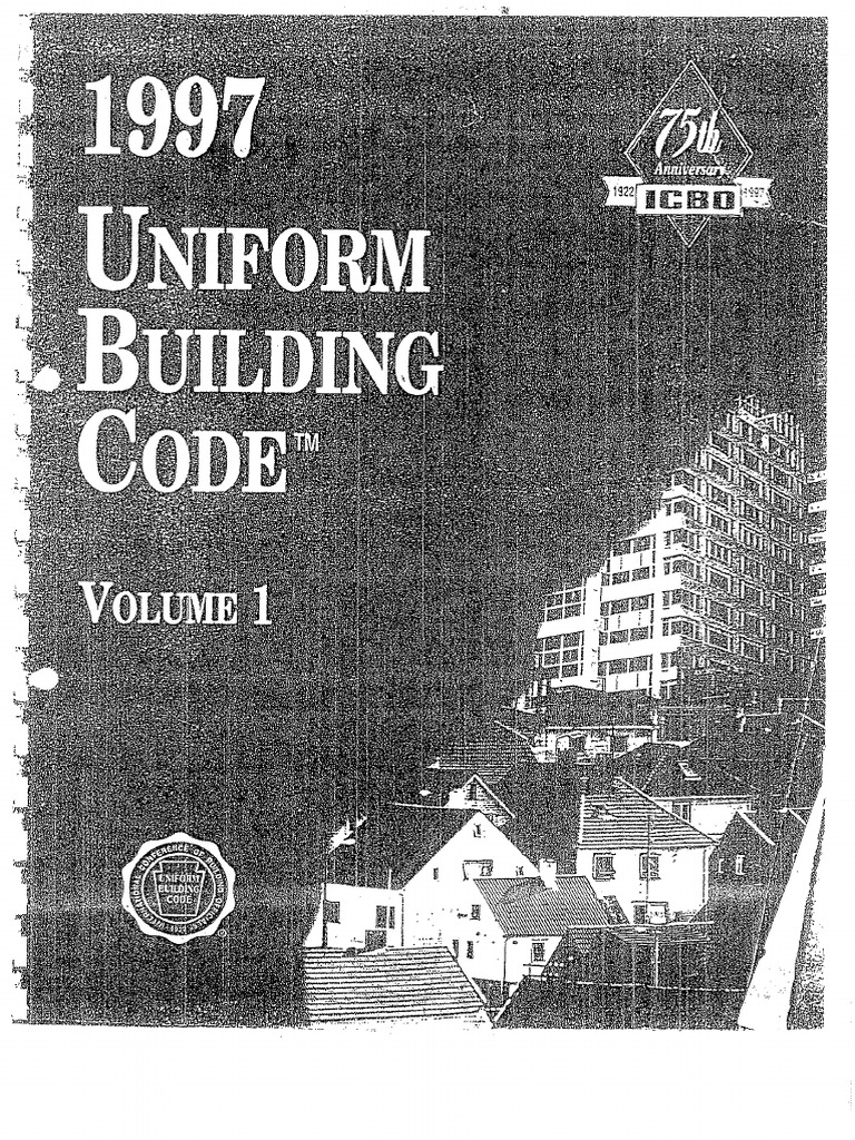 1997 Uniform Building Code | PDF